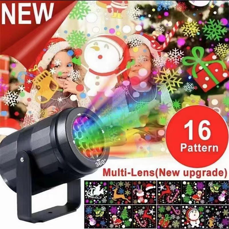Proyector de Luces Navideñas a Color 220V con Envío Gratis